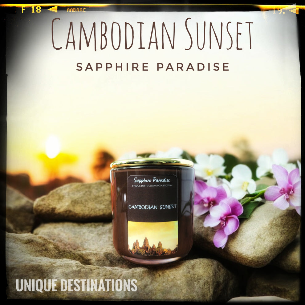 Cambodian Sunset – Sapphire Paradise