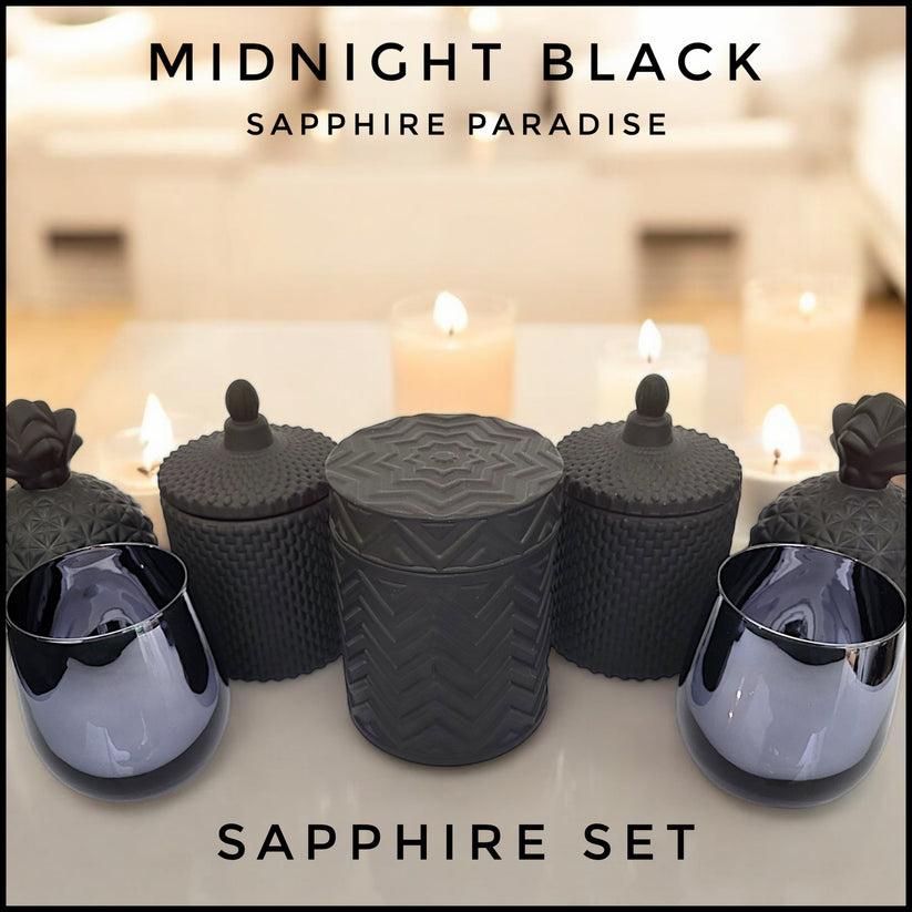Sapphire Set (Black) – Sapphire Paradise